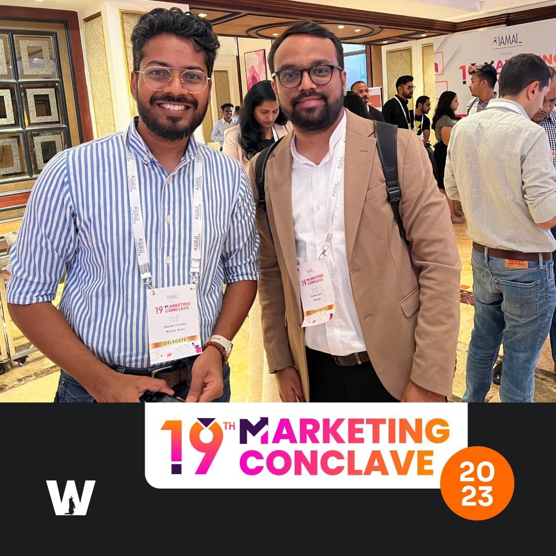 Attended IAMAI 19th Marketing Conclave In Mumbai